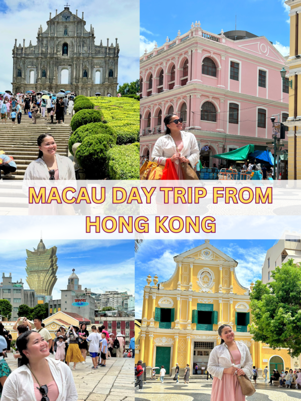 Macau Day Trip from Hong Kong (Steps how to get there by bus ...